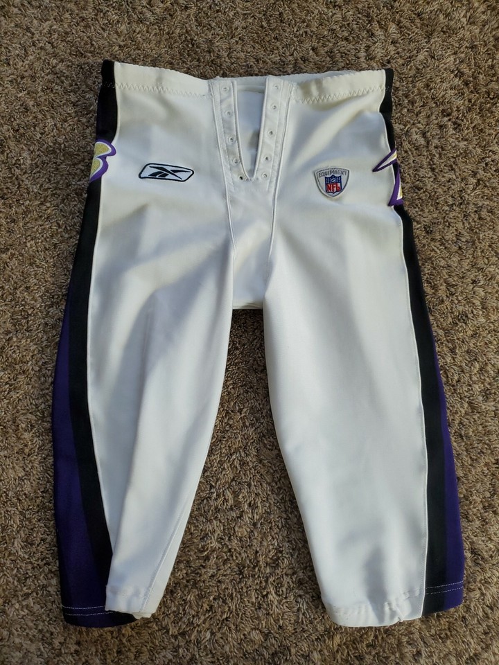 Baltimore Ravens Team Issued Reebok NFL Jersey Pants Sz 38 Big Boy Game ...