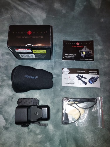 Sightmark SM14003 Ultra Dual Shot Pro Spec NV QD reflex sight, remote ...