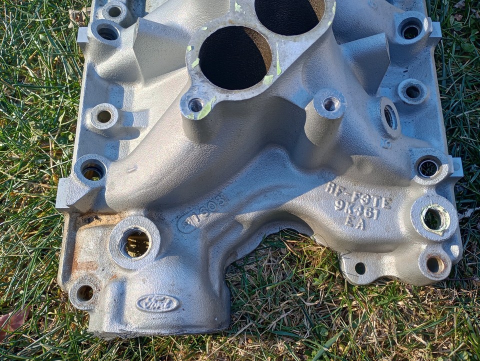 1993-1995 Ford Lightning 5.8L Tubular GT40 Cobra Intake Manifold 351W ...