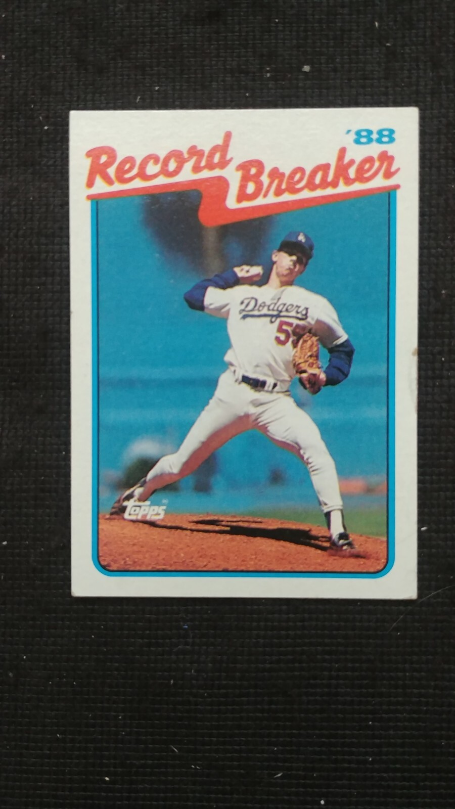 1989 Topps Baseball card # 5 Orel Hershiser RB ( EXCELLENT CONDITION ...