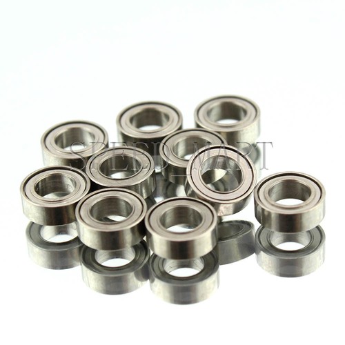 10 PCS MR63zz Mini Metal Double Shielded Ball Bearings (3mm*6mm*2.5mm ...