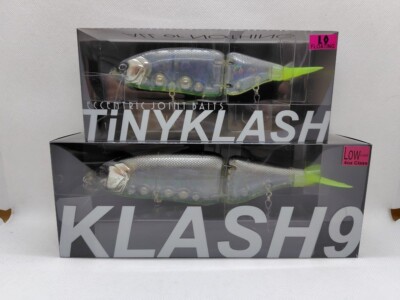 DRT TINY KLASH & KLASH 9 Super Miracle Ace Low Swimbait Glide Bait ...
