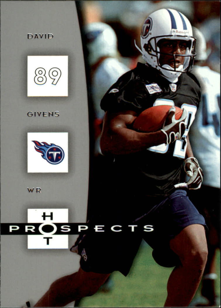 2006 Hot Prospects Football Card #96 David Givens | eBay