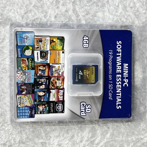 Mini-PC Software Essentials 4 GB SD Card - New 671196503165| eBay
