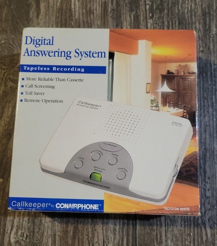 Conairphone Callkeeper Digital Answering System Tapeless Recording TAD1212WCSD | eBay
