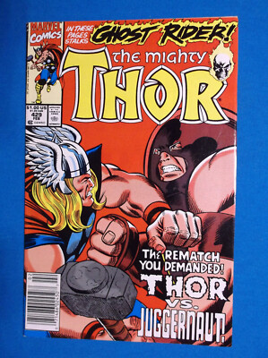 THOR # 429 - F/VF 7.0 - 1991 NEWSSTAND - THOR # 126 COVER HOMAGE ...