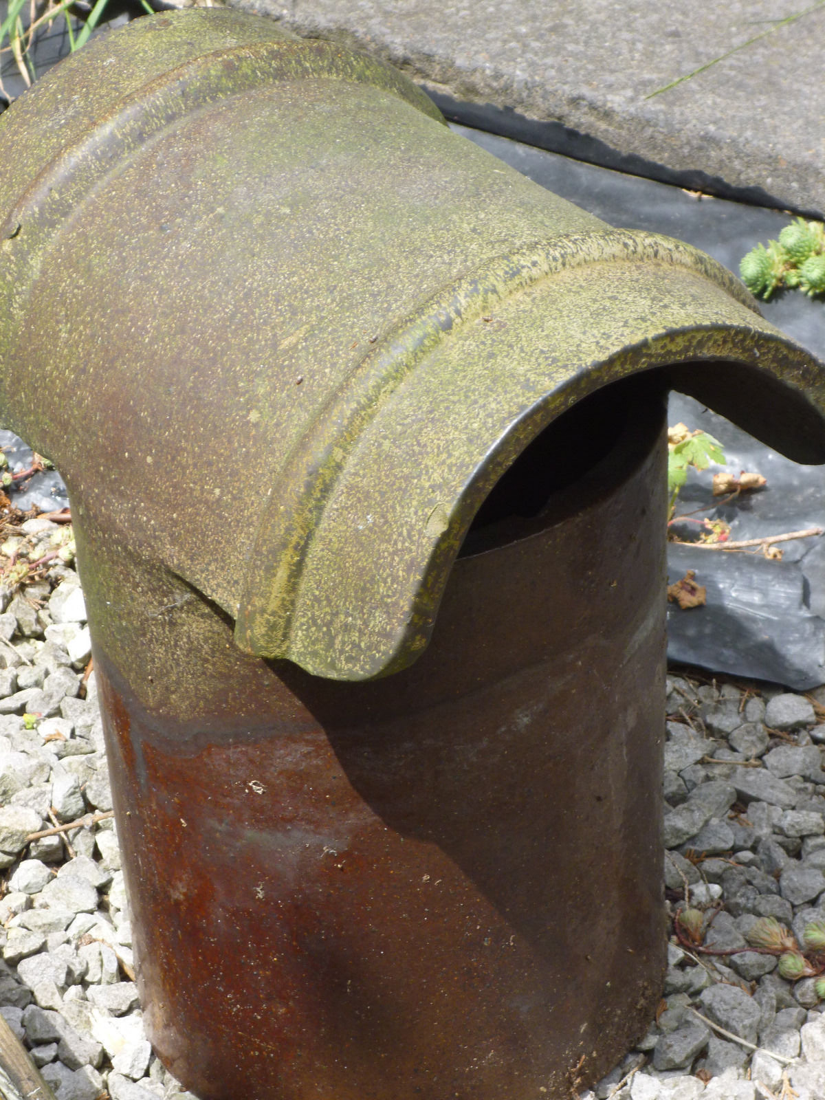 CHIMNEY POTS / COWLS X 2 MATCHING MUSHROOM / PEPPER POT LOOK & RESTORED ...