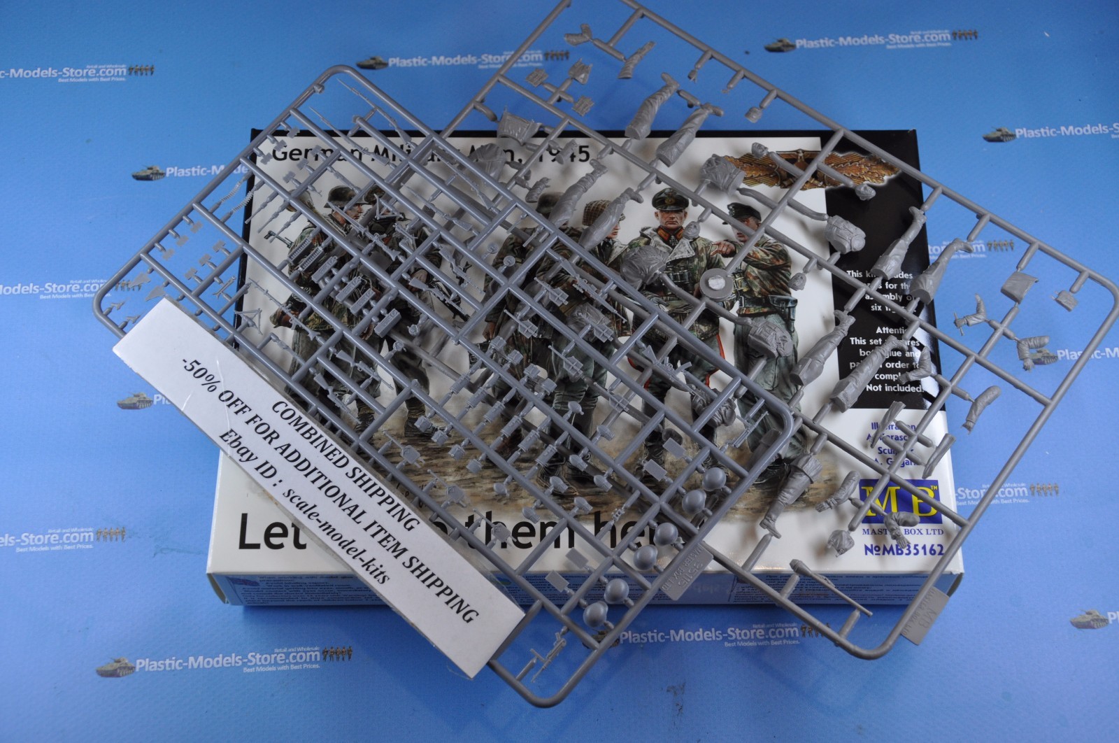 Master Box 35162 - 1/35 - Let's Stop Them Here! German Military Men ...
