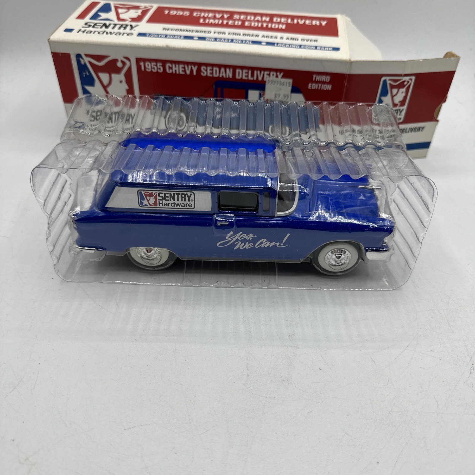 Sentry Hardware 1955 Chevy Sedan Delivery Diecast Coin Bank Limited ...