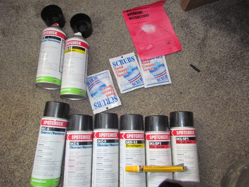 New unused Magnaflux 01-5920-48 General Purpose Spotcheck Kit, SK-816 ...