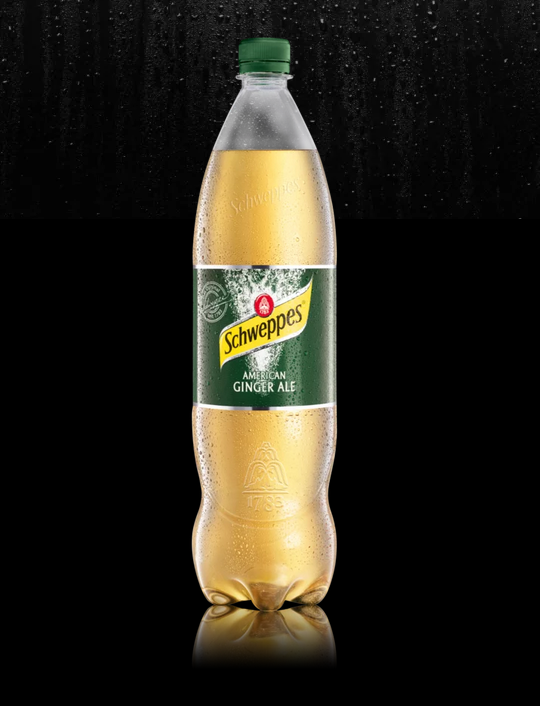Schweppes Ginger Ale Logo Mixers Coke Pub & Bar