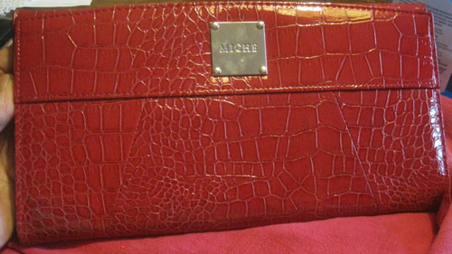 Miche LOT OF 2 Classic Ella&BETH BAGS-SHELL ONLY-YELLOW&RED Reptile ...