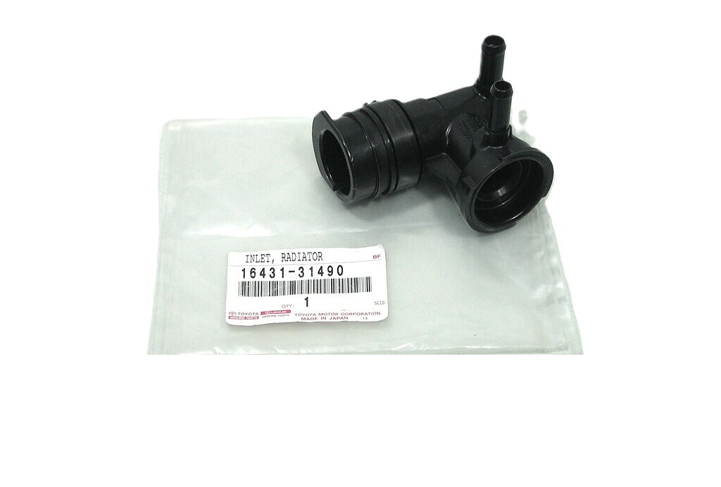 GENUINE TOYOTA 3.5L V6 SIENNA RX350 06-09 RADIATOR WATER INLET OEM ...