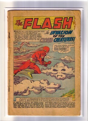 FLASH #111 Second Kid Flash Tryout! DC Comic Book ~ Coverless | eBay