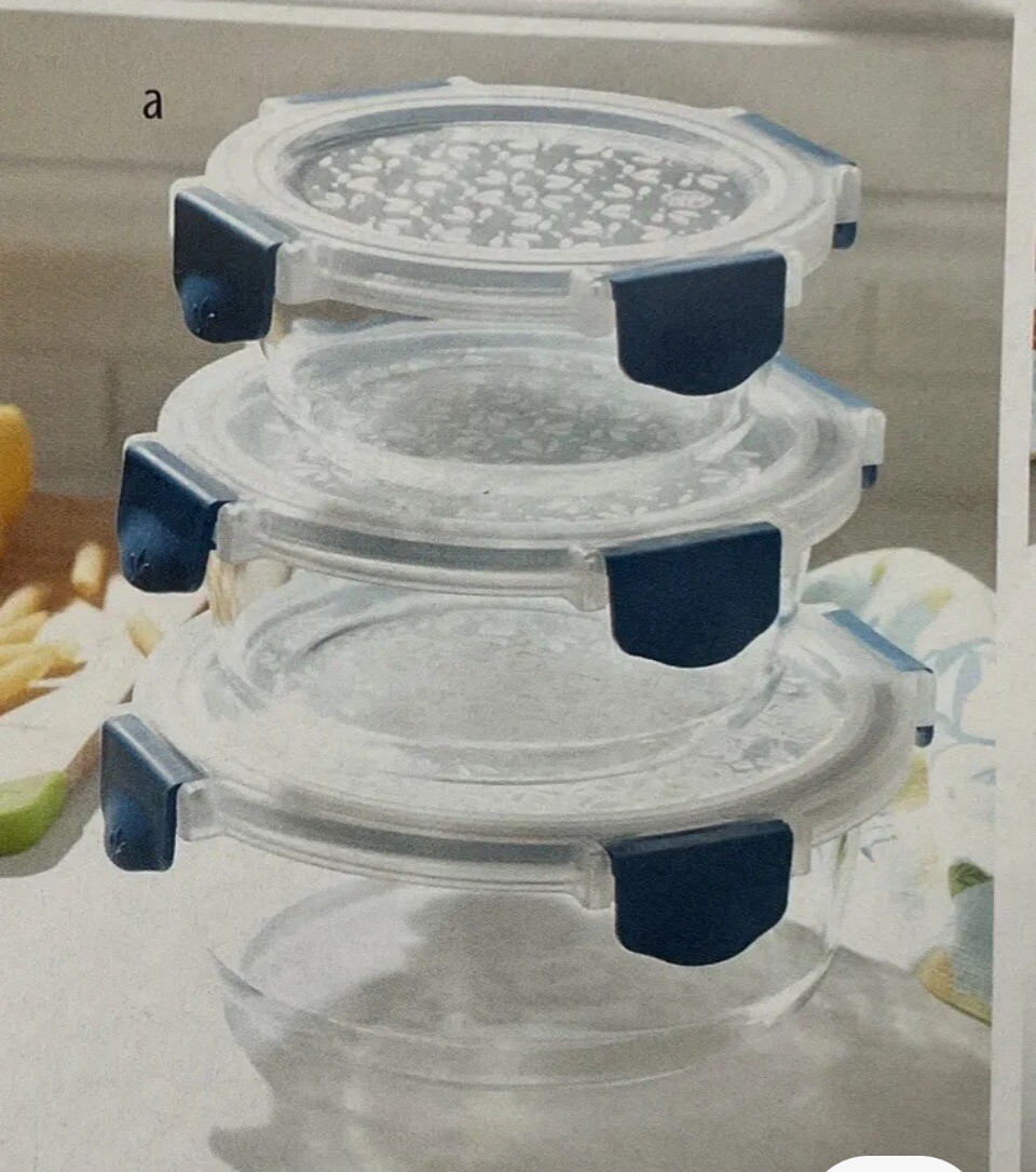 Glass Storage Containers With Locking Lids
