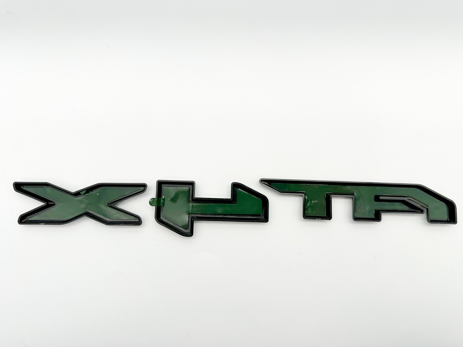 OVERLAY 4PCS Gloss Black Door Rear AT4 X Canyon Emblem Fit 2023+ GMC ...