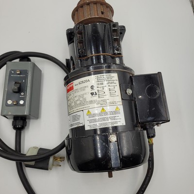 DAYTON 6Z820A AC GEAR MOTOR 1/6-1 HPCV - 110/220 / plug-in | eBay