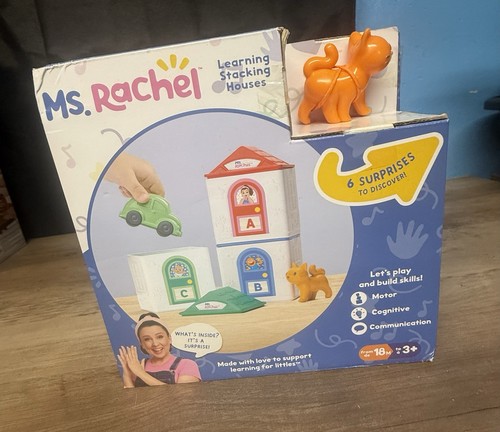 Ms. Rachel Official Learning Stacking House with 6 Surprises to ...