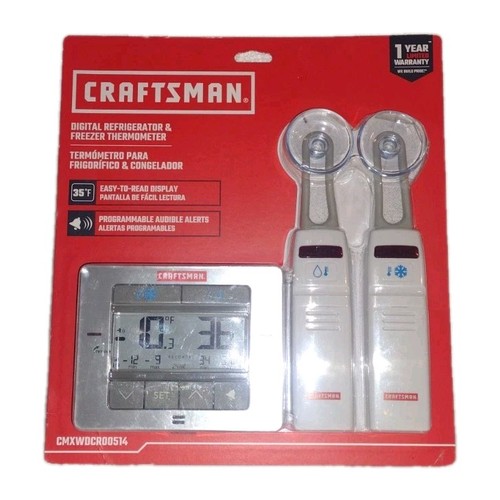 Craftsman Digital Refrigerator and Freezer Thermometer model no ...