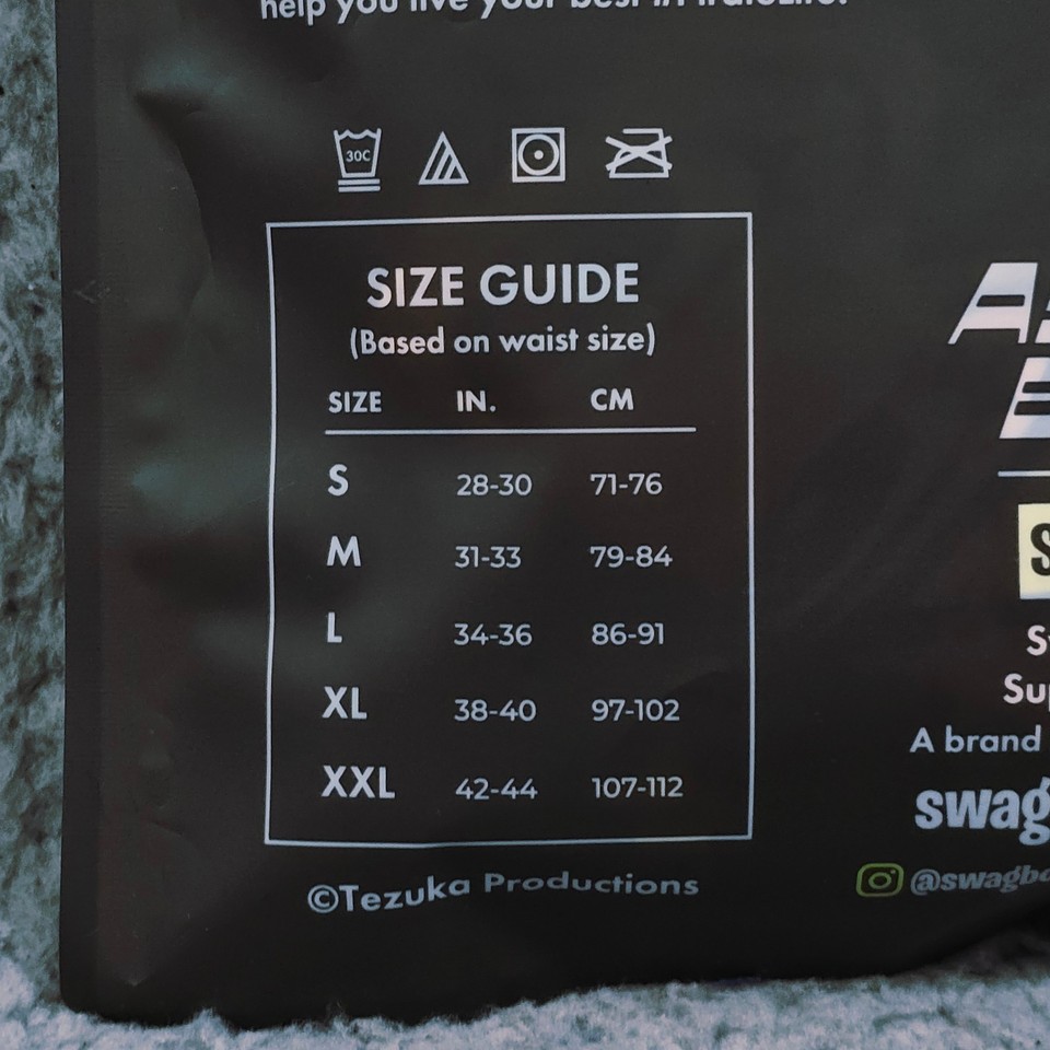 Astro Boy Boxer Brief Mens Large Black Red SWAG Underwear Funny Cartoon ...