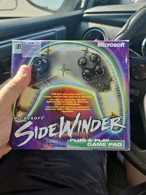 Microsoft Sidewinder Plug & Play PC Game Pad Green USB Original Box ...