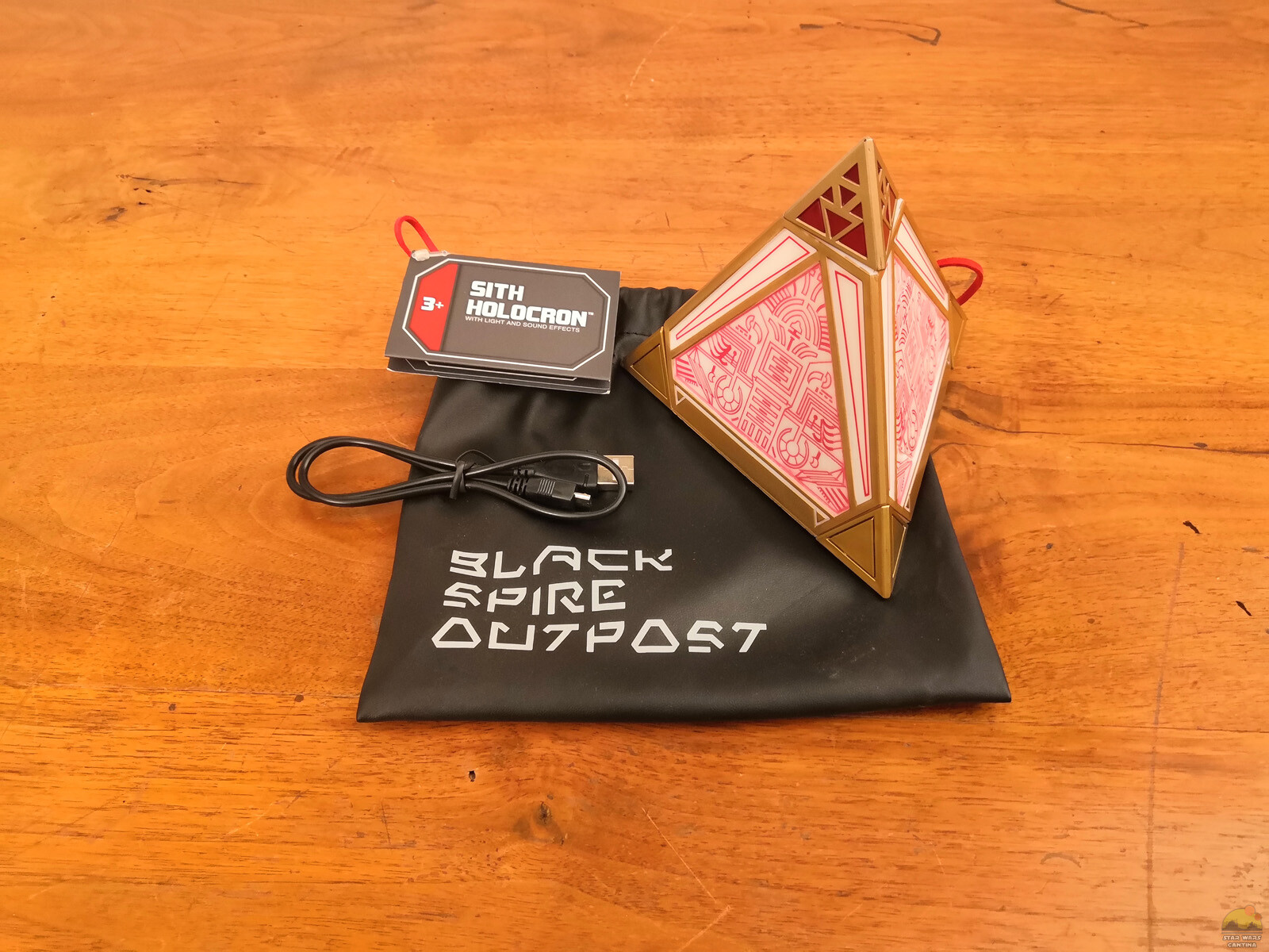 NEW Galaxy's Edge Star Wars Electronic Sith Holocron Pyramid NWT | eBay