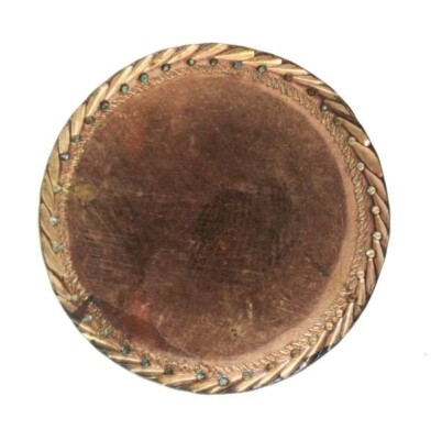 Large Late 1700's Colonial Era Dandy Button with Decorative Rim and ...