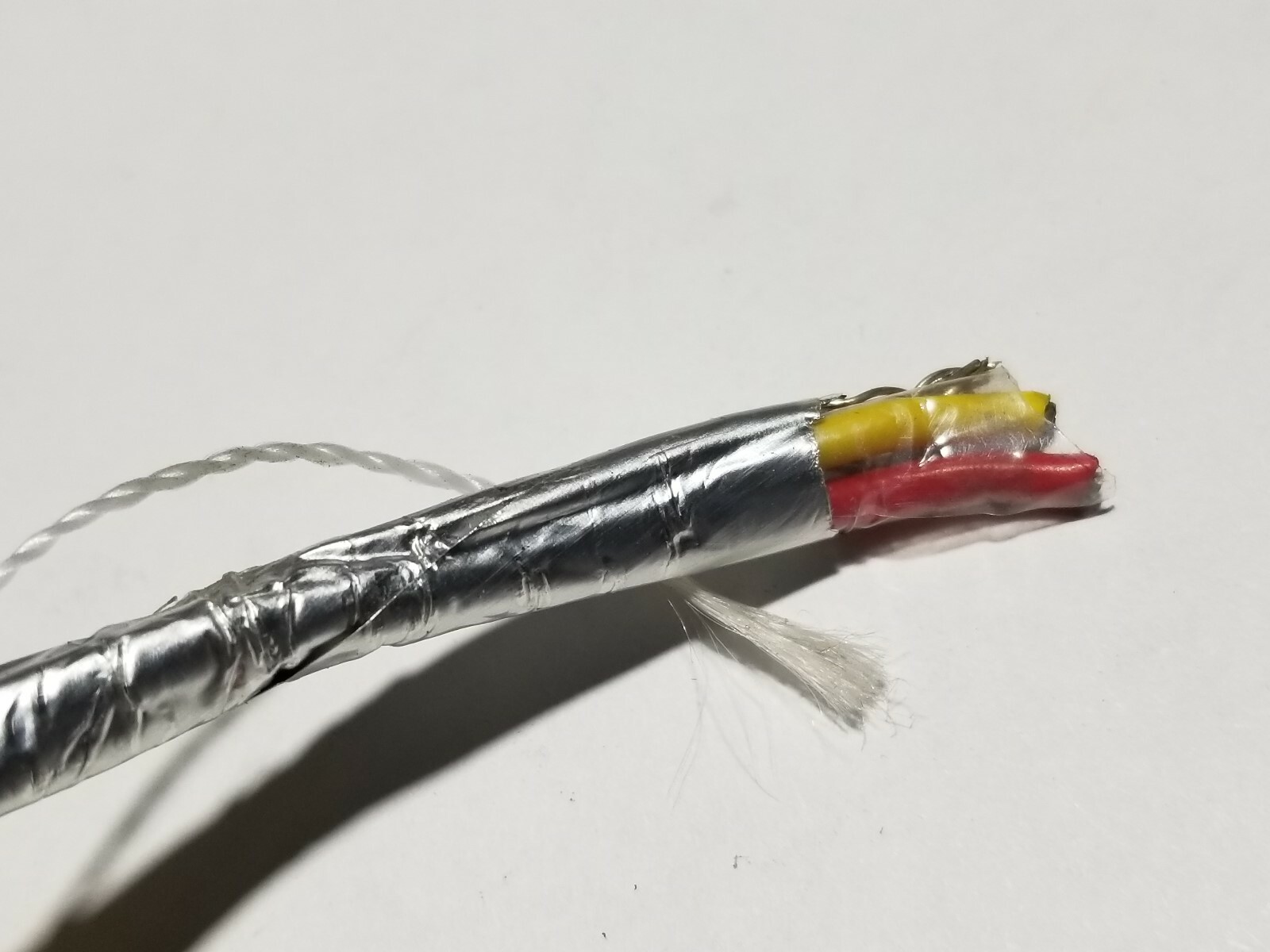 TE Wire & Cable 16/1P PLTC Type KX Solid Thermocouple Extension /50ft ...