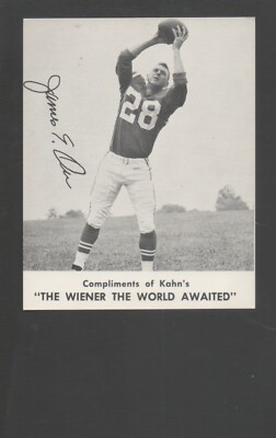 1961 Kahns Football Card #24 Jimmy Orr-Baltimore Colts Near Mint Card ...