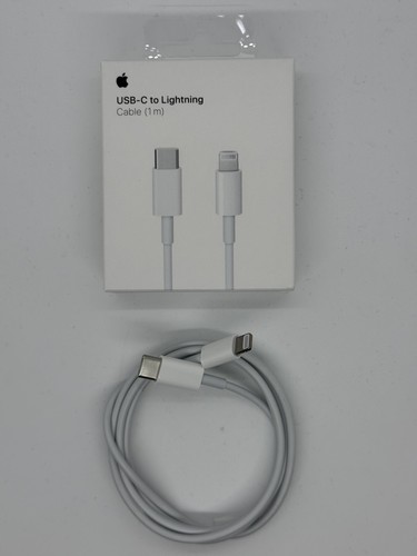 Genuine OEM Apple MM0A3AM/A USB-C to Lightning Cable 1m - White - A2561 ...
