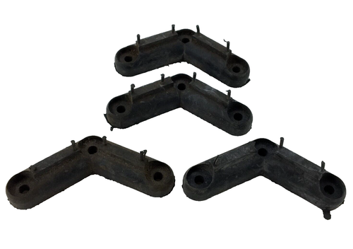 4Pk Vintage Snowmobile Cleat, Poly Track Trakleats (Helps With ...