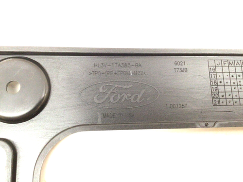 2017-2020 Ford F-150 Raptor front License Plate Bracket black OEM HL3Z ...