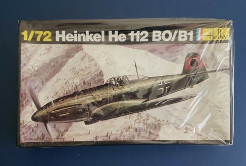 VNTG HELLER 1:72 SCALE HEINKEL "He 112 BO/B1" MODEL KIT #240 NEW IN THE ...
