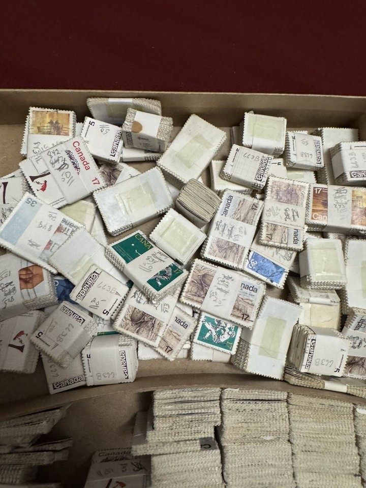 canada sc 800 To 849 stamps in bundles used 1000s | eBay