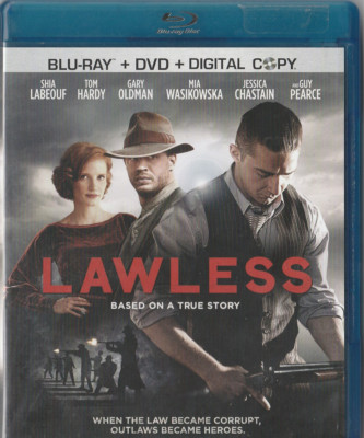 Lawless Blu-ray and DVD 2012 2 Disc Set Based on True Story M29 ...