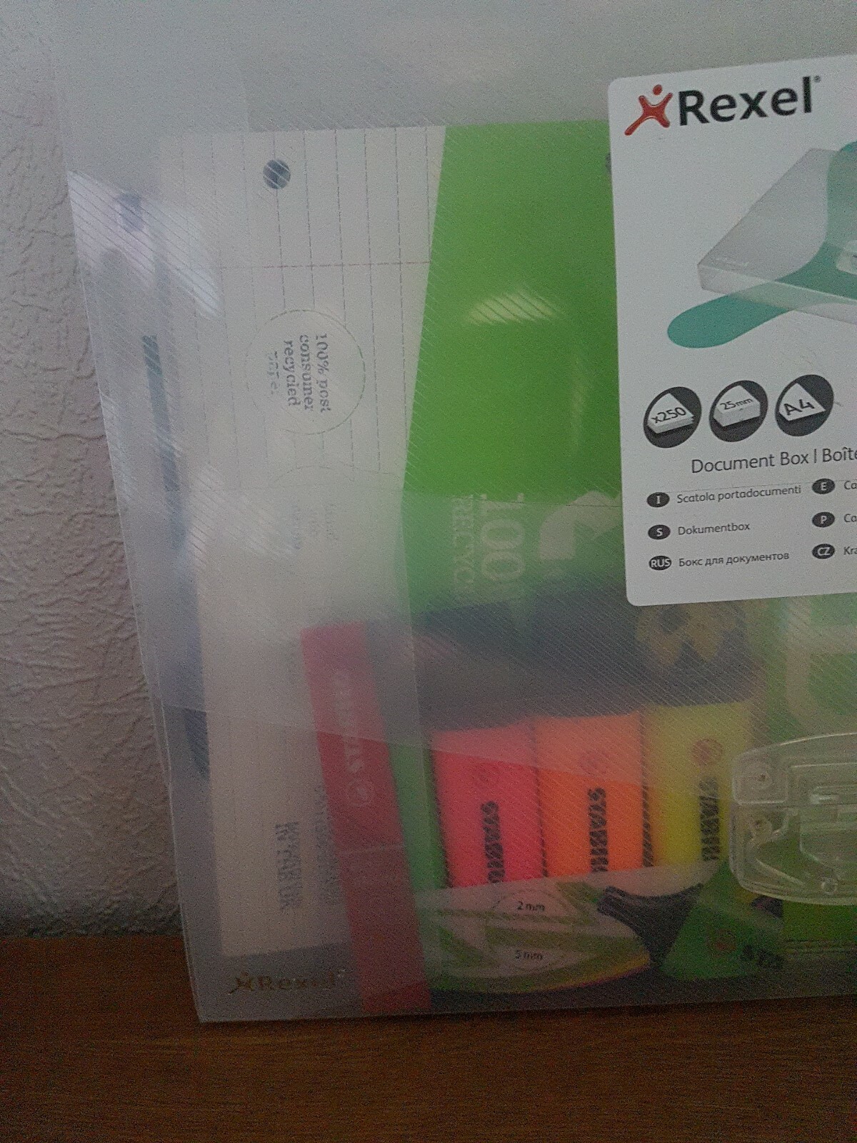 Rexel Ice A4 Document Boxes 25 Mm - Pack of 10 for sale online | eBay UK