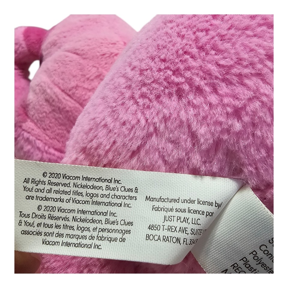 Blues Clues and You! Big Hugs Magenta Pink 16" Stuffed Animal Large ...