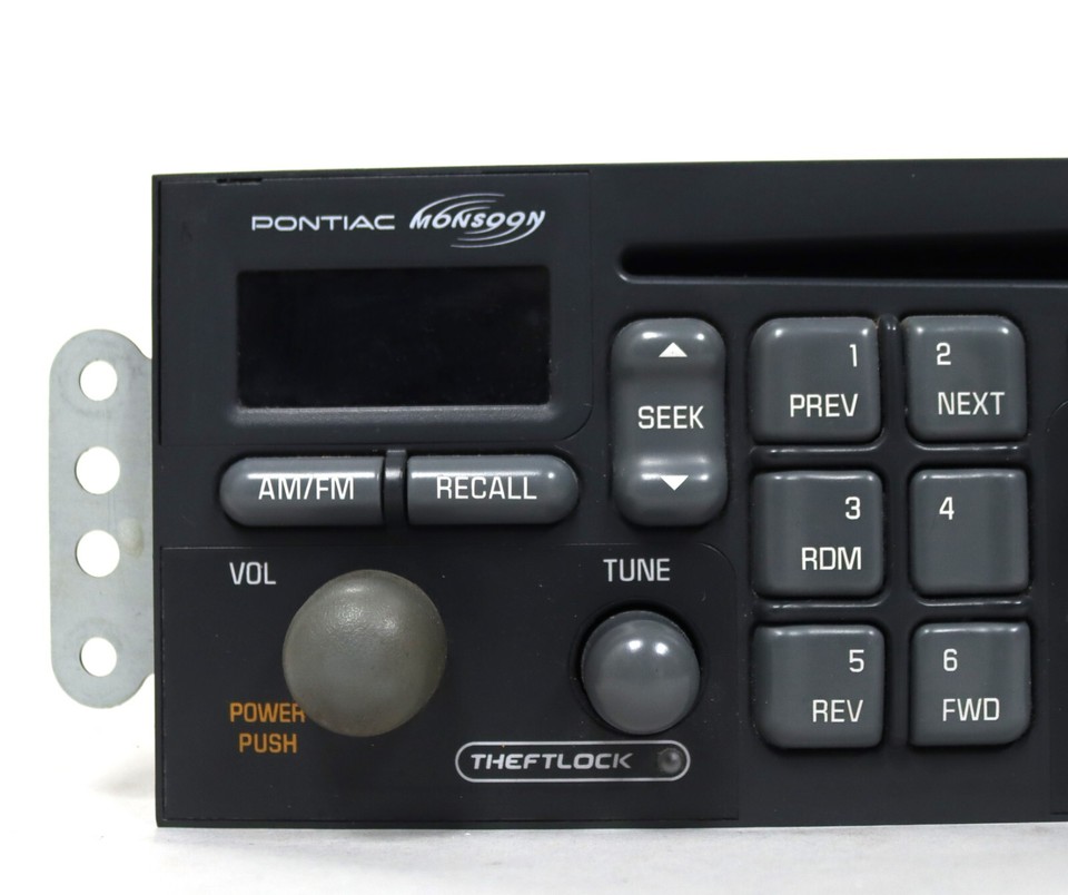 1998-2002 Firebird Trans AM WS6 Monsoon Radio AM FM CD Player Audio GM ...
