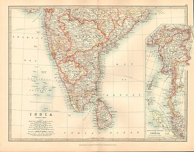 Other - Victorian Map India