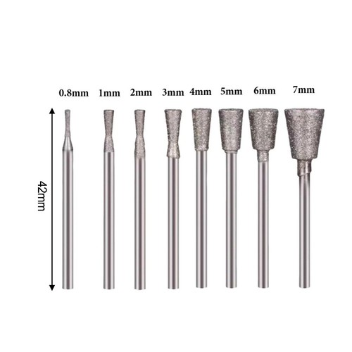 Grinding Bit Electroplated Head Round Handle Design Inverted Trapezoid ...