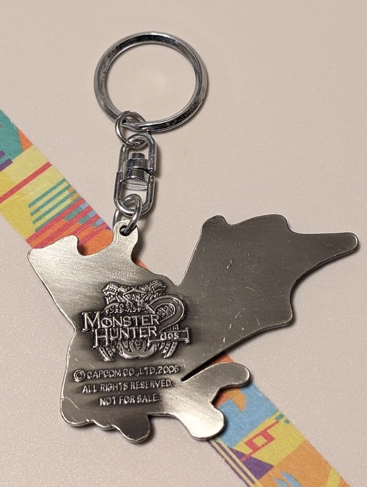 Monster Hunter Kushala Daora Metal Charm, Vintage, Some Scratches, | eBay