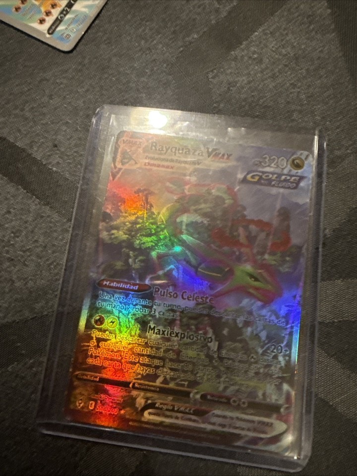 Rayquaza VMAX (Alternate Art Secret) 218/203 Swsh07: Evolving Skies ...
