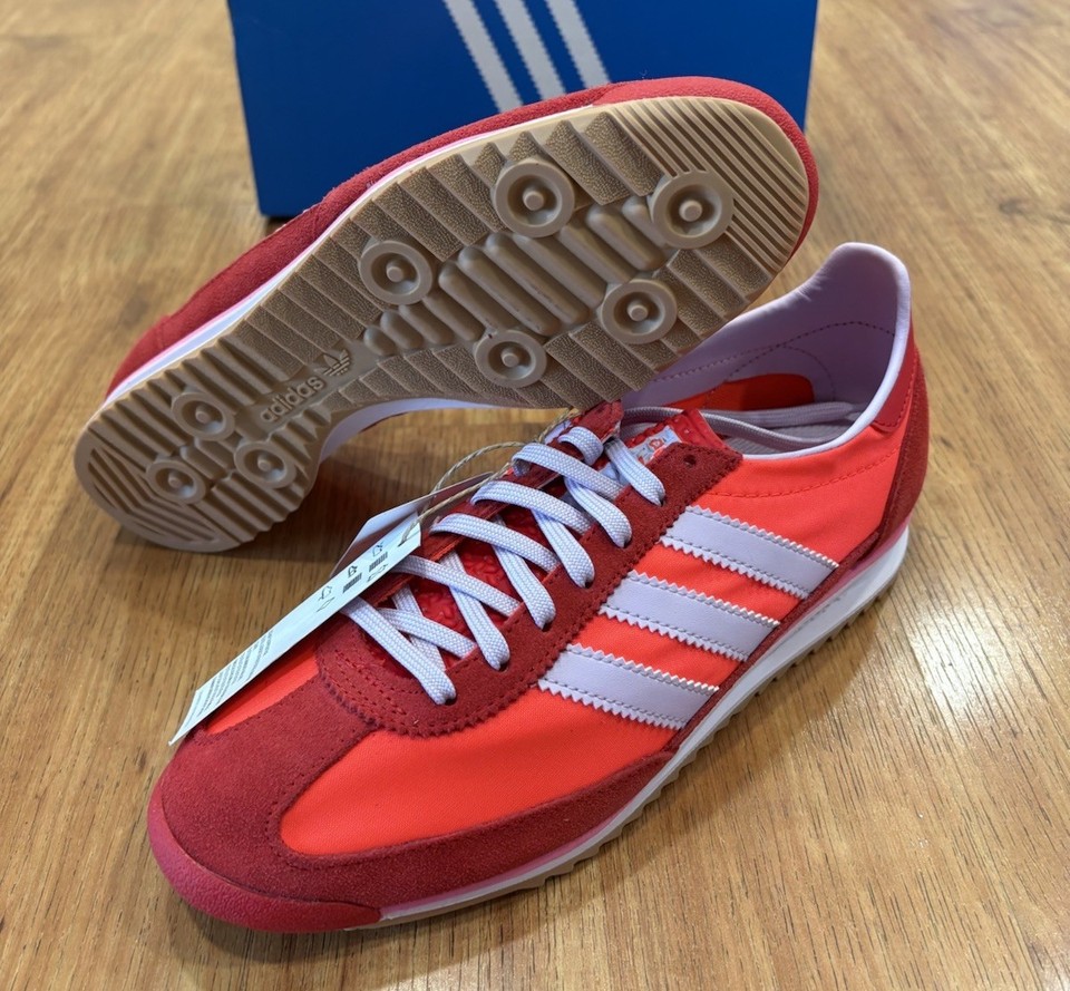 Adidas Women’s SL72 Originals Size 8 Solar Red/Lavender |JH7392| | eBay
