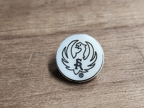 Ruger white Pistol Grip Cap Ruger Eagle insert New Part Gunsmith Hard ...