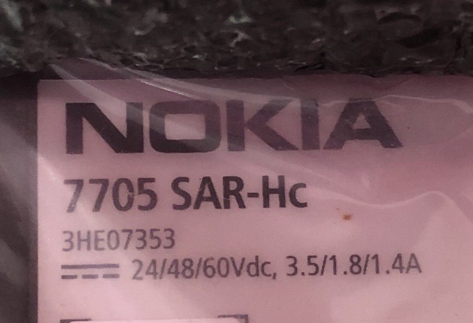 Nokia SAR-HC 7705 3HE07353 | eBay