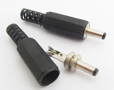2pcs 3.5mmx1.35mm 3.5x1.35 DC Power Male Plug Connector Plastic Cover ...