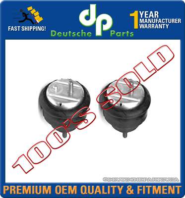 HYDRAULIC ENGINE MOTOR MOUNT MOUNTS 2 x 11 81 2 283 798 PAIR for BMW ...