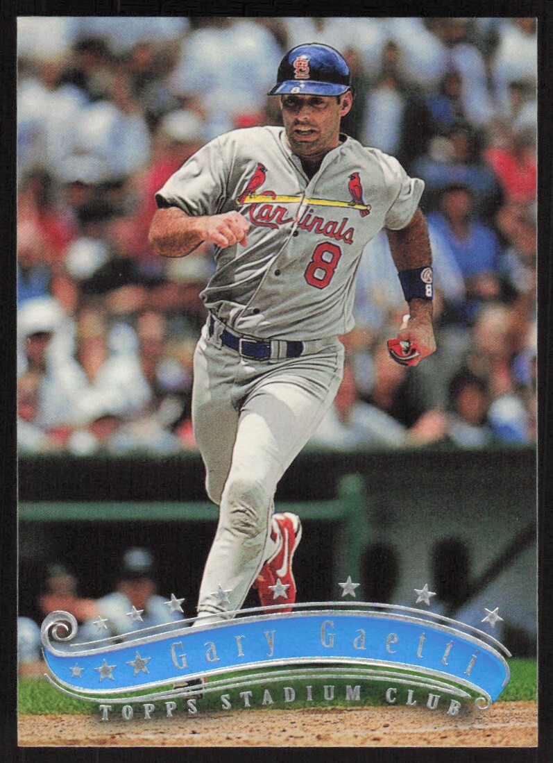 1997 Topps Stadium Club Members Only Gary Gaetti #144 St. Louis ...