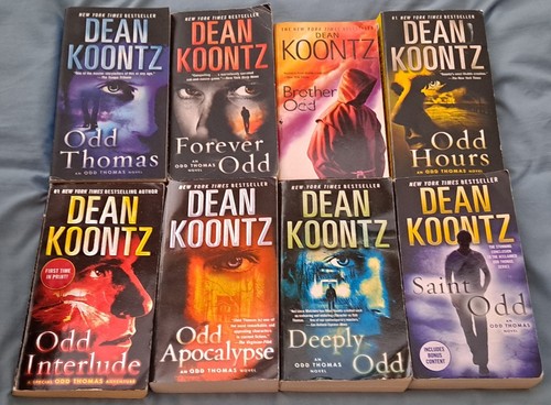 COMPLETE Set (1-8) of ODD THOMAS Novels by DEAN KOONTZ Lot of 8 ...