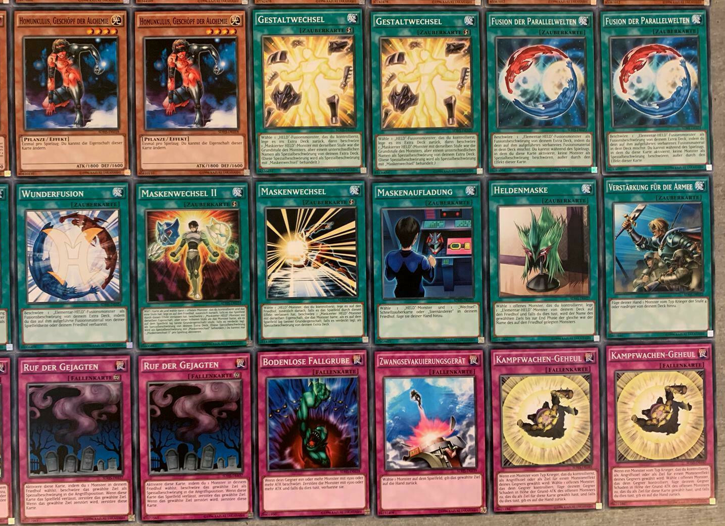 Yu-Gi-Oh! Elementarhelden / Maskierter HELD - Deck Yaden Yuki Kuriboh ...